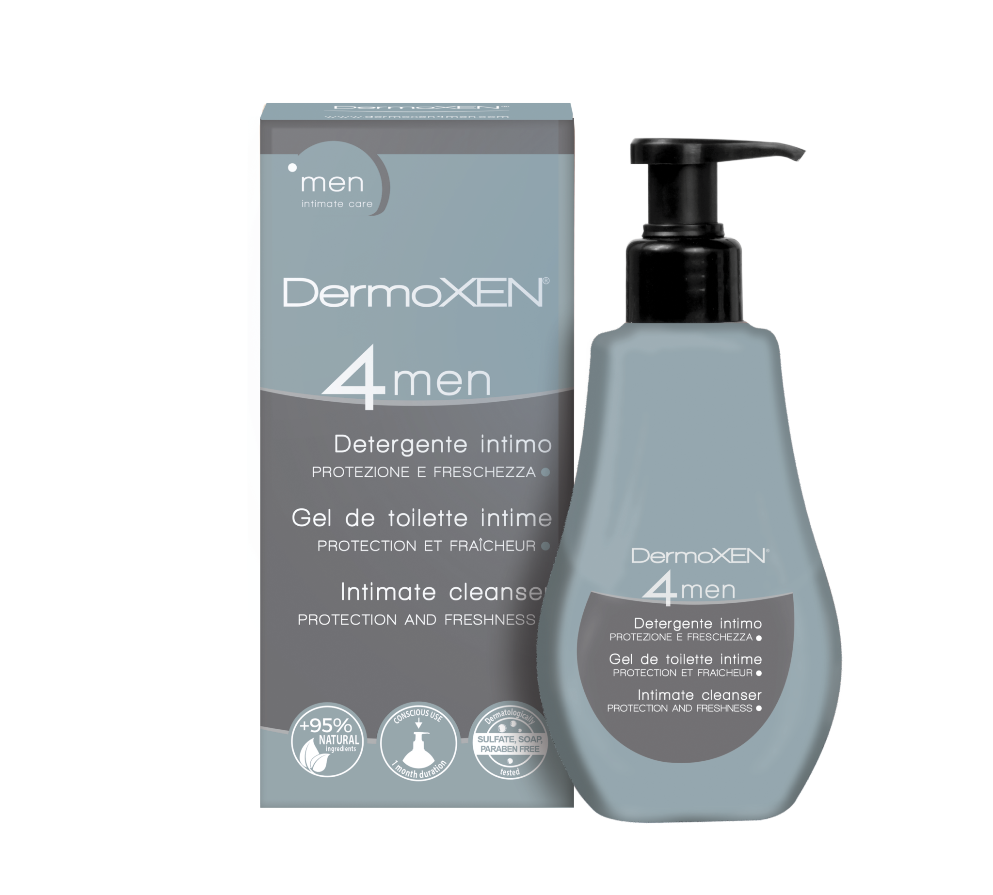 Гель для интимной гигиены Dermoxen 4MEN - Dermoxen